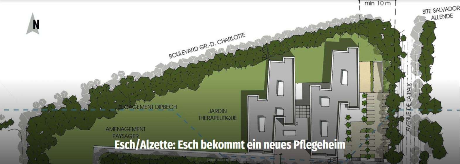 Elysis construit à Esch-sur-Alzette. Présentation des plans - Elysis