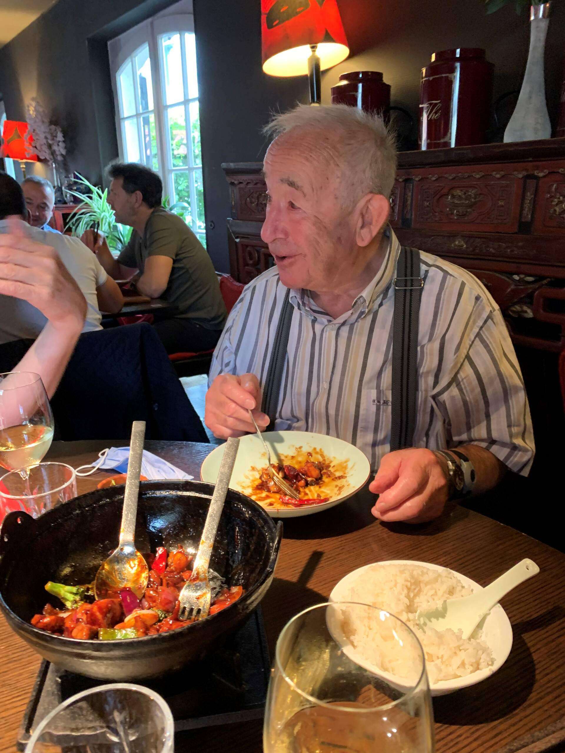 Sortie au restaurant Le Zai. - Elysis